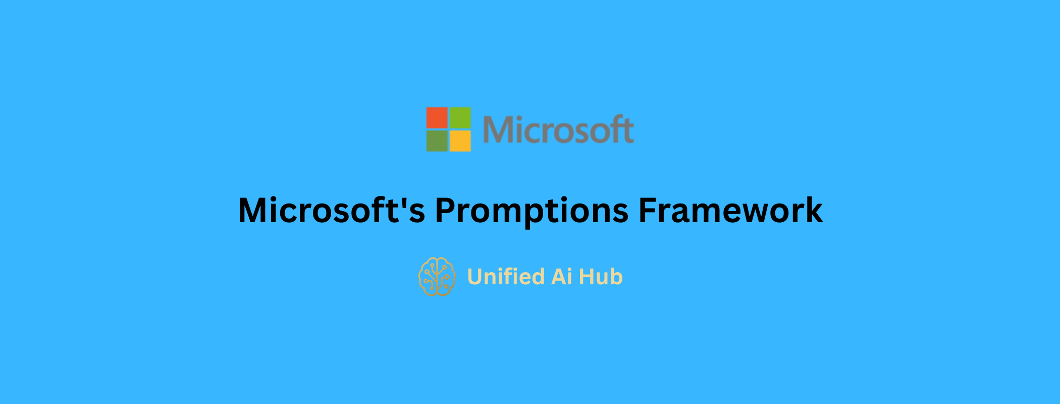Microsoft Promptions Framework — Ending AI Prompt Trial-and-Error in ...